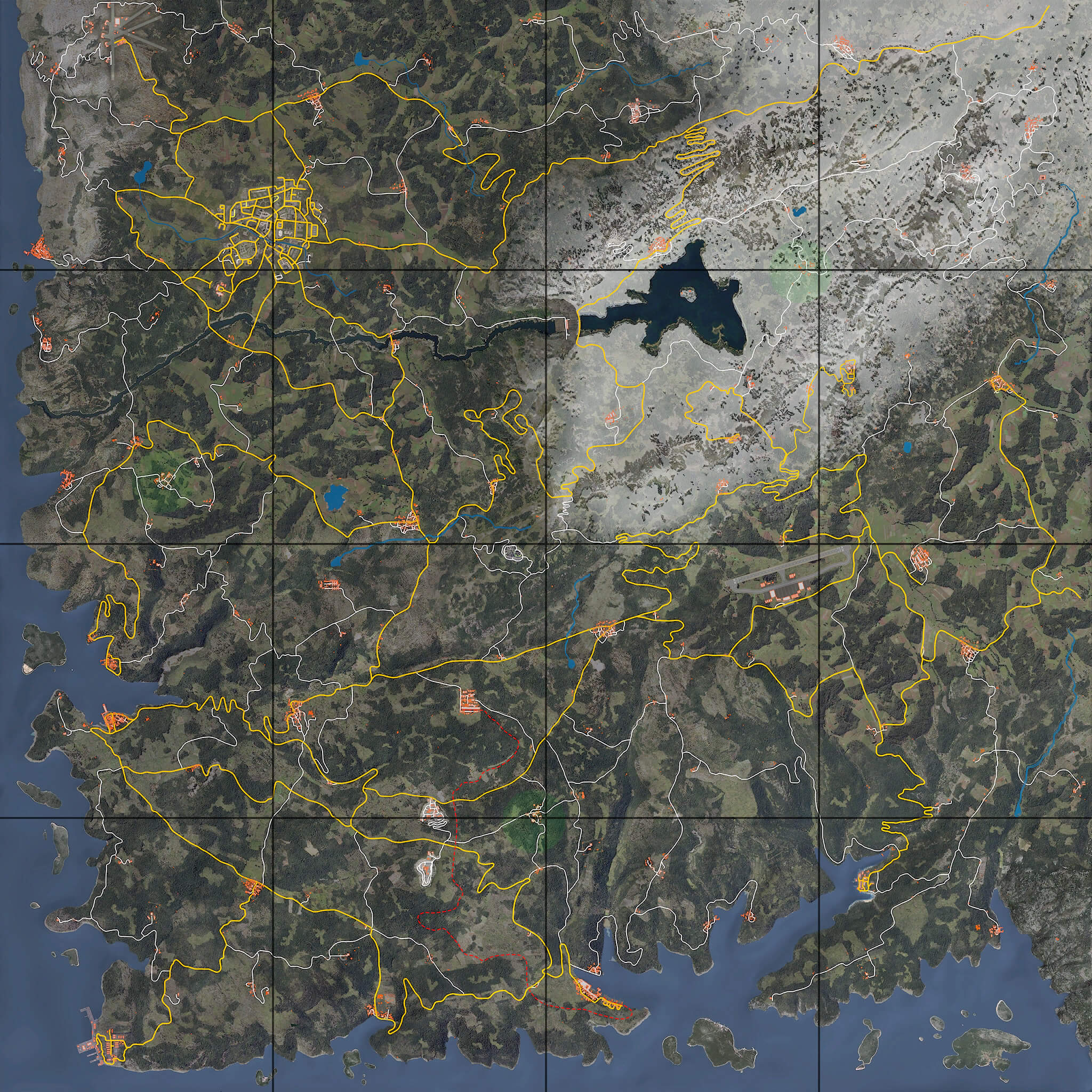 SCUM Map - Layout ohne Notizen - Community-Inhalte - ScumWorld - Deine ...