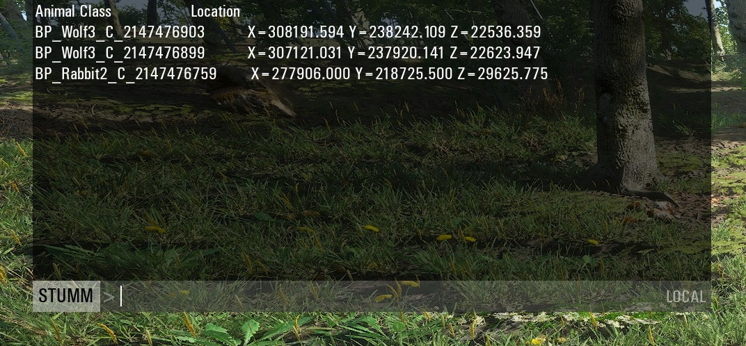 Keine oder weniger Tiere? - Erledigte Bug Reports - ScumWorld - Deine SCUM Forum Community