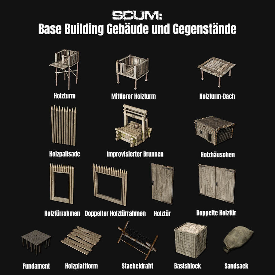 SCUM: Base Building Guide - So baut ihr eure eigene Base! - ScumWorld ...